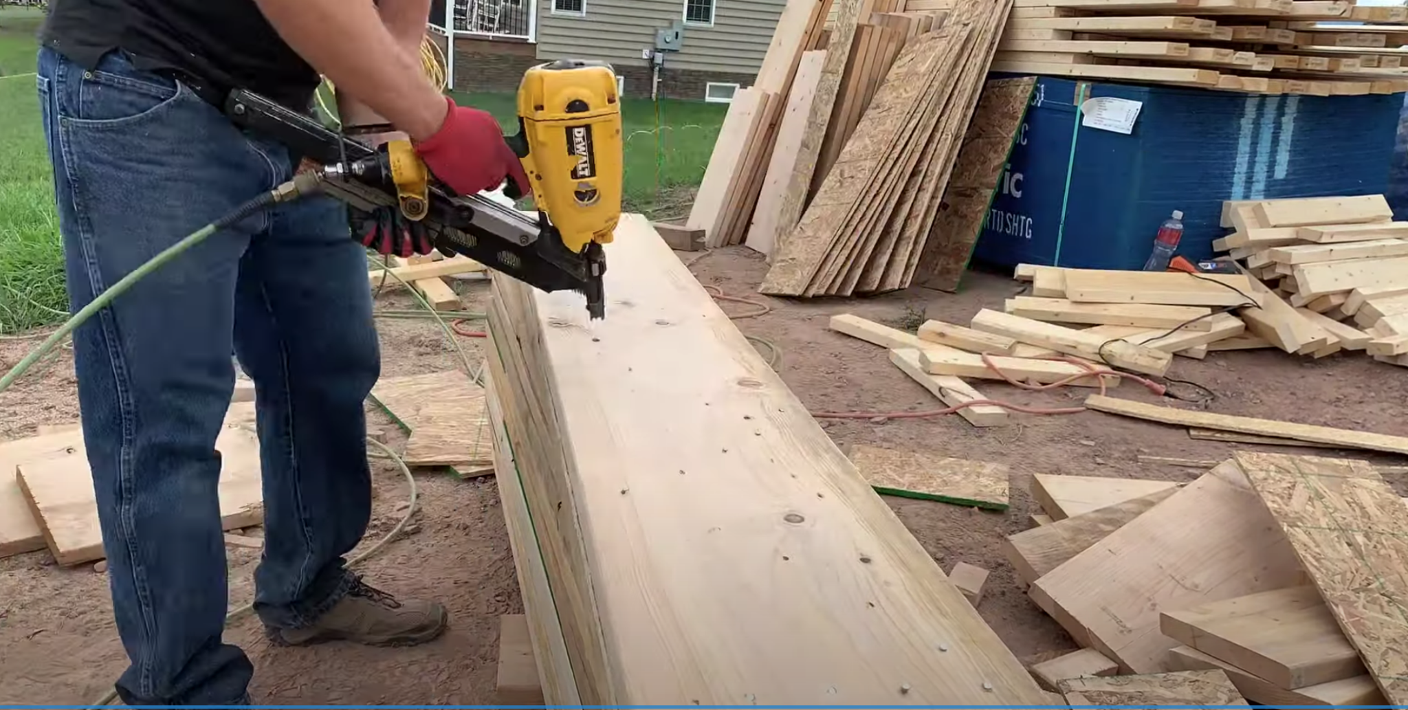 How To Build A Header For A House